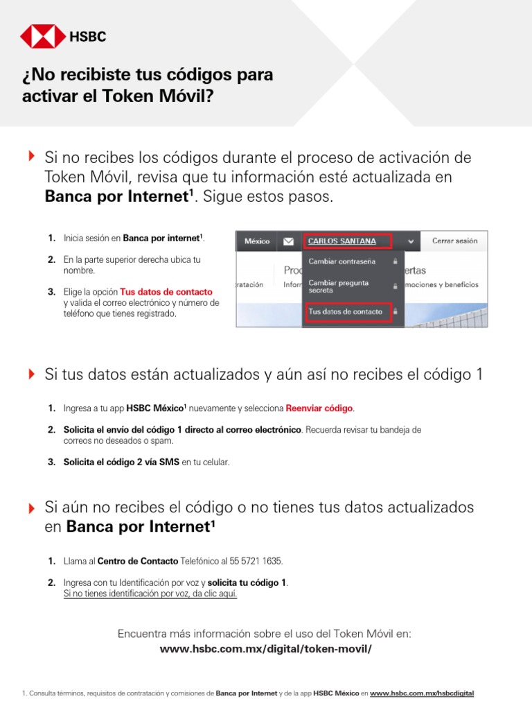 No Recibiste Codigos para Activar | PDF