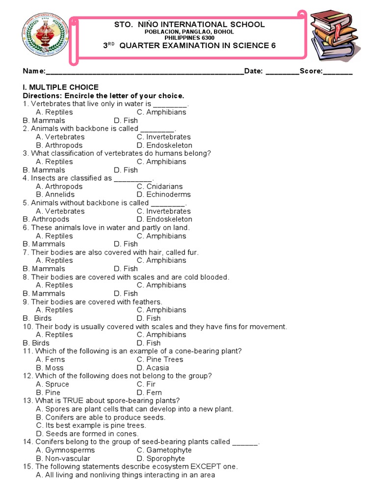 Science 3RD Qa | PDF | Friction | Trees