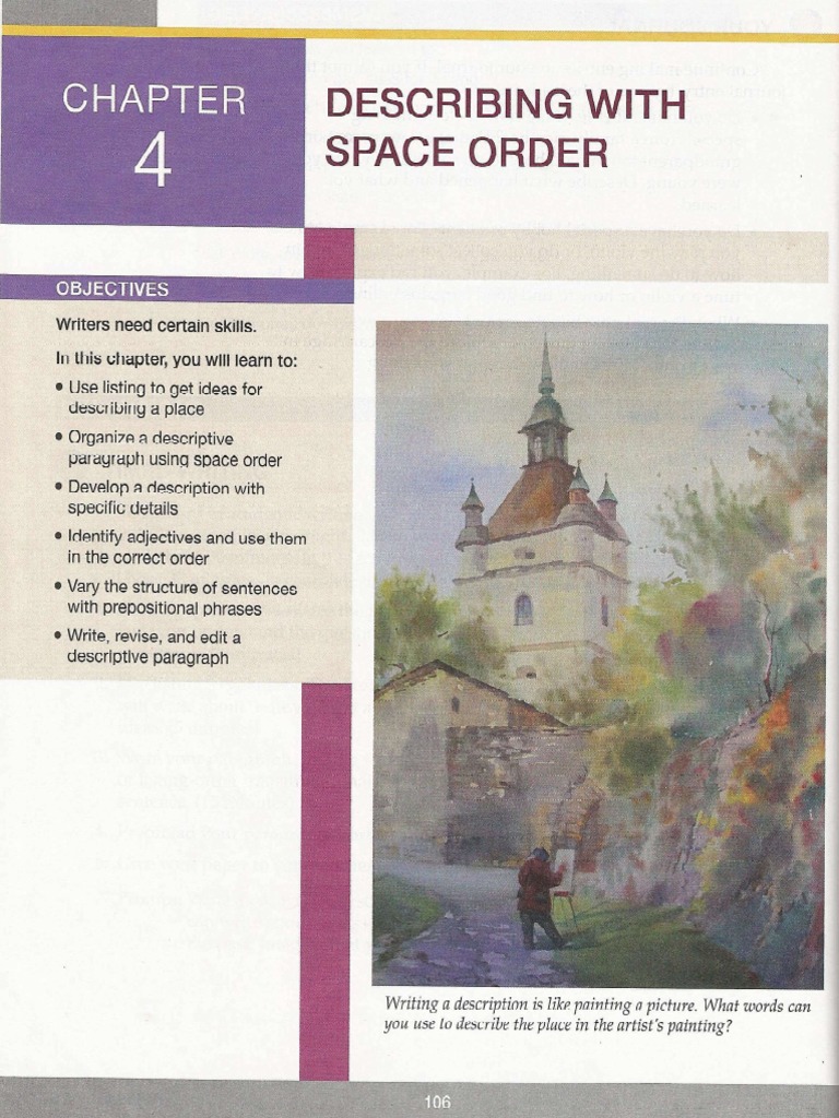 Chapter 4 Describing With Space Order | PDF