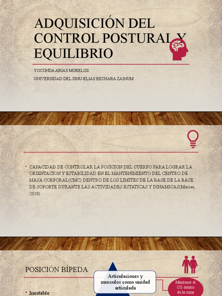 Adquisición Del Control Postural y Equilibrio | PDF | Tobillo | Músculo esquelético