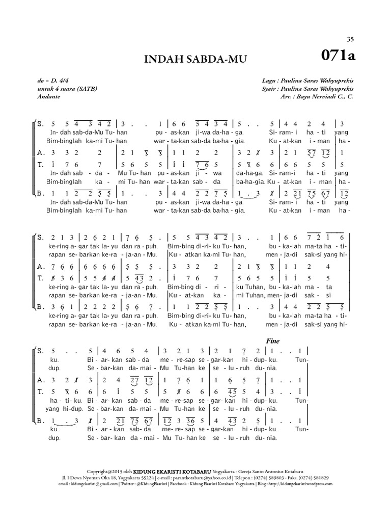 071 Indah Sabdamu | PDF