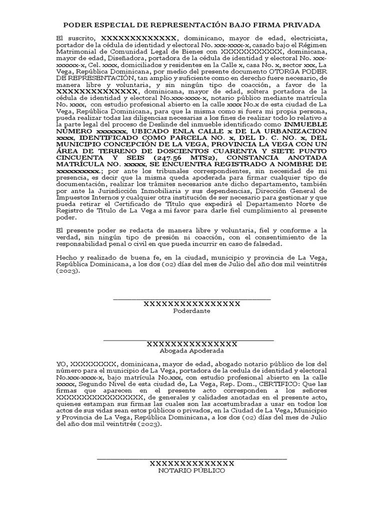 Poder de Representación | PDF | Justicia | Crimen y violencia