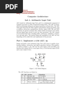 Simple ALU Design in Logisim | PDF | Central Processing Unit | Assembly ...