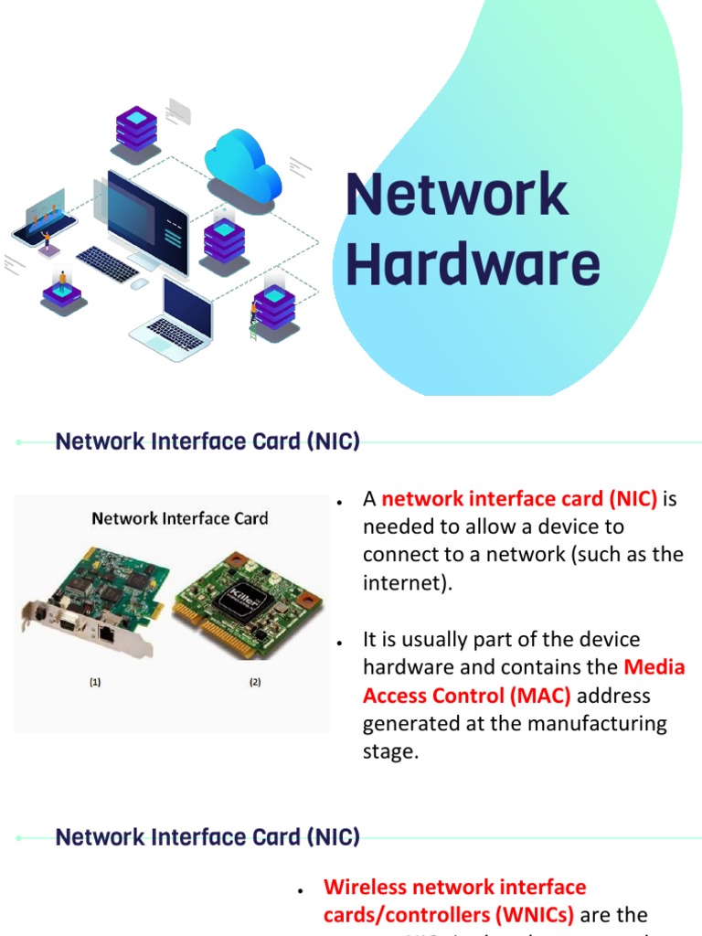 Network Hardware | PDF | Ip Address | Router (Computing)