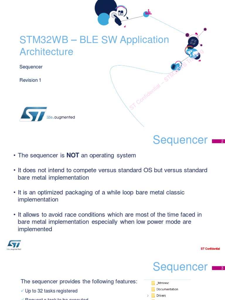 STM32WB BLE SW Sequencer | PDF