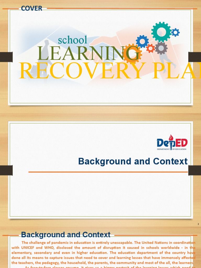 Learning Recovery Plan | Download Free PDF | Schools | Learning Learning Recovery Plan | Download Free PDF | Schools | Learning