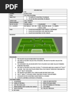Shooting Session Plan for FAM D Course | PDF