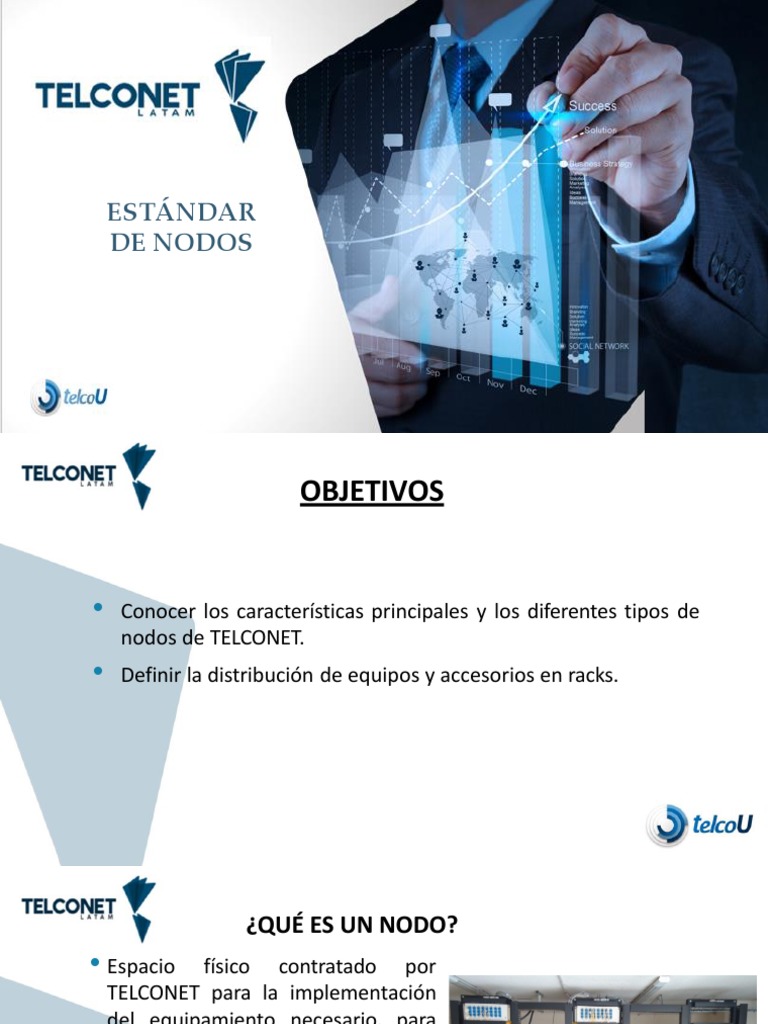 Estándar de Nodos TELCONET | PDF | Multiplexación por División de ...