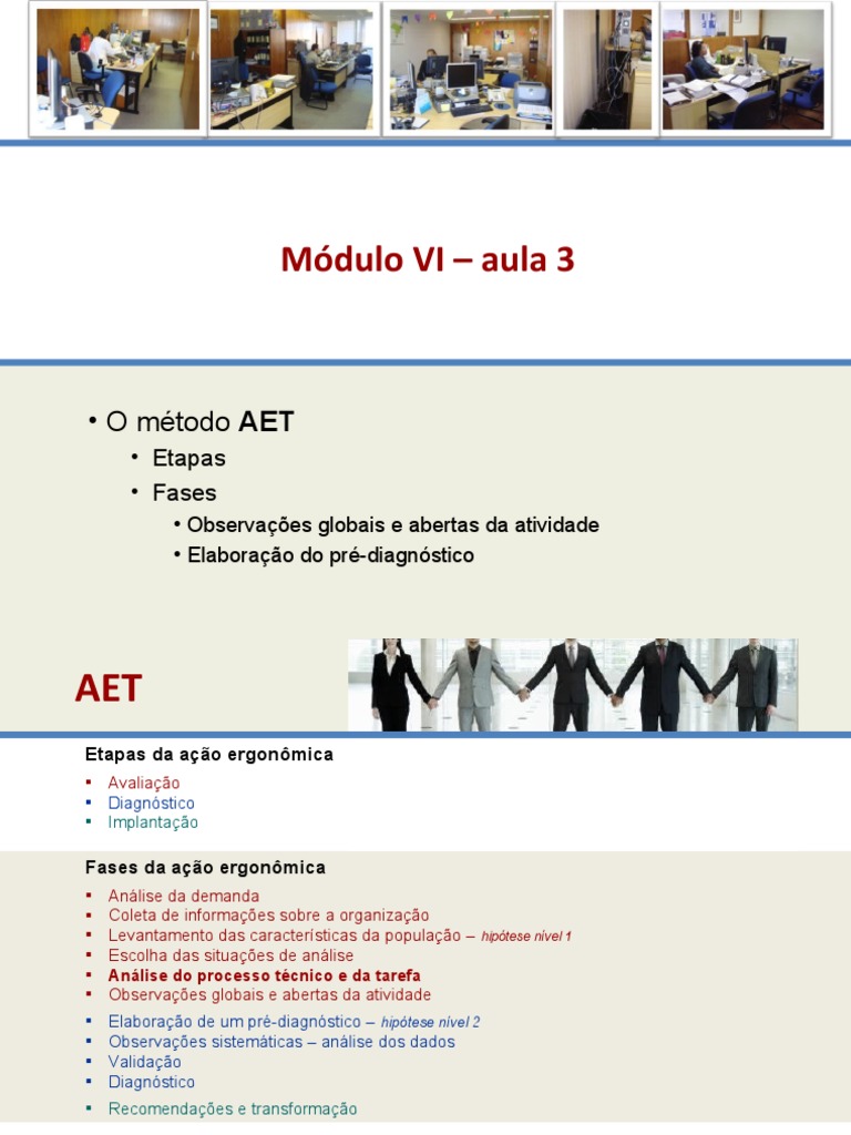 MÓD VI - Aula 3 - AET | PDF