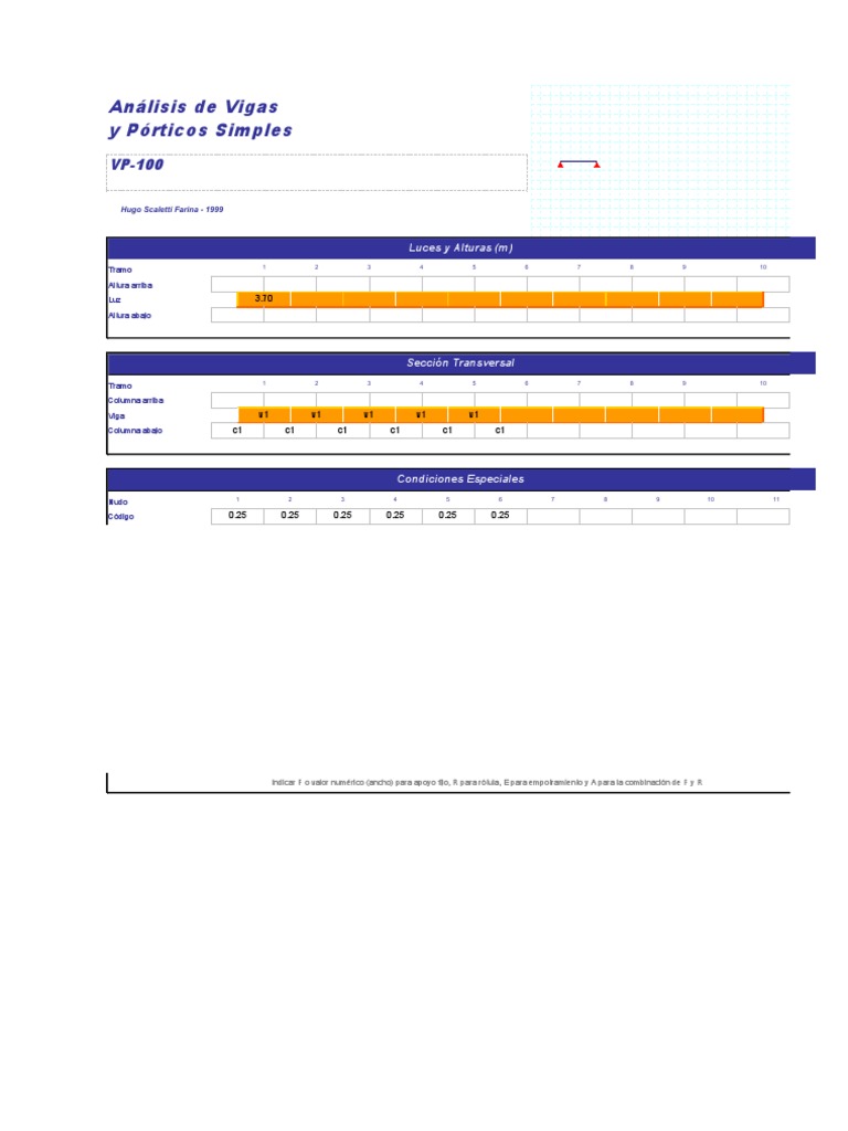 003 VP-100 Caso 3 | PDF | Viga (Estructura) | Construyendo tecnología