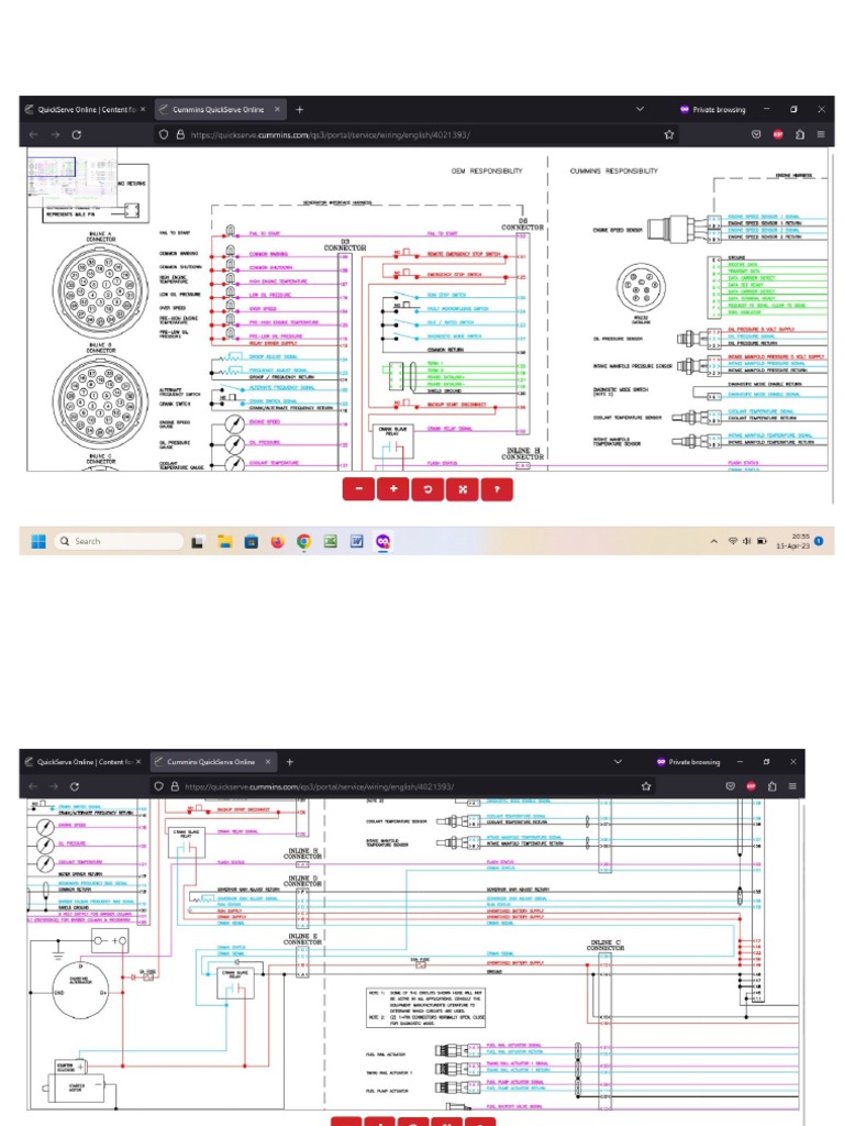 qsk23 Cummins Wiring | PDF