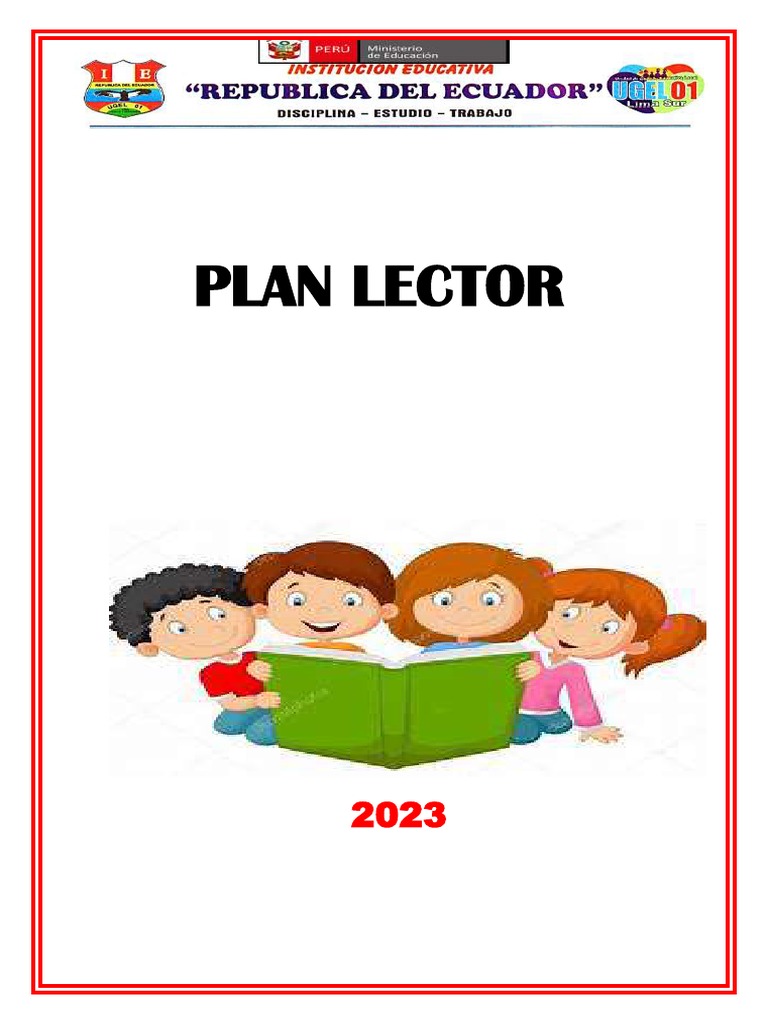 Plan Lector Secundaria 2023 General Vi Vii Pdf Comprensión