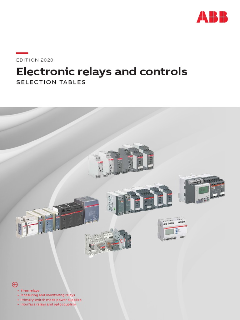 ABB Reles de Control | PDF | Technology & Engineering