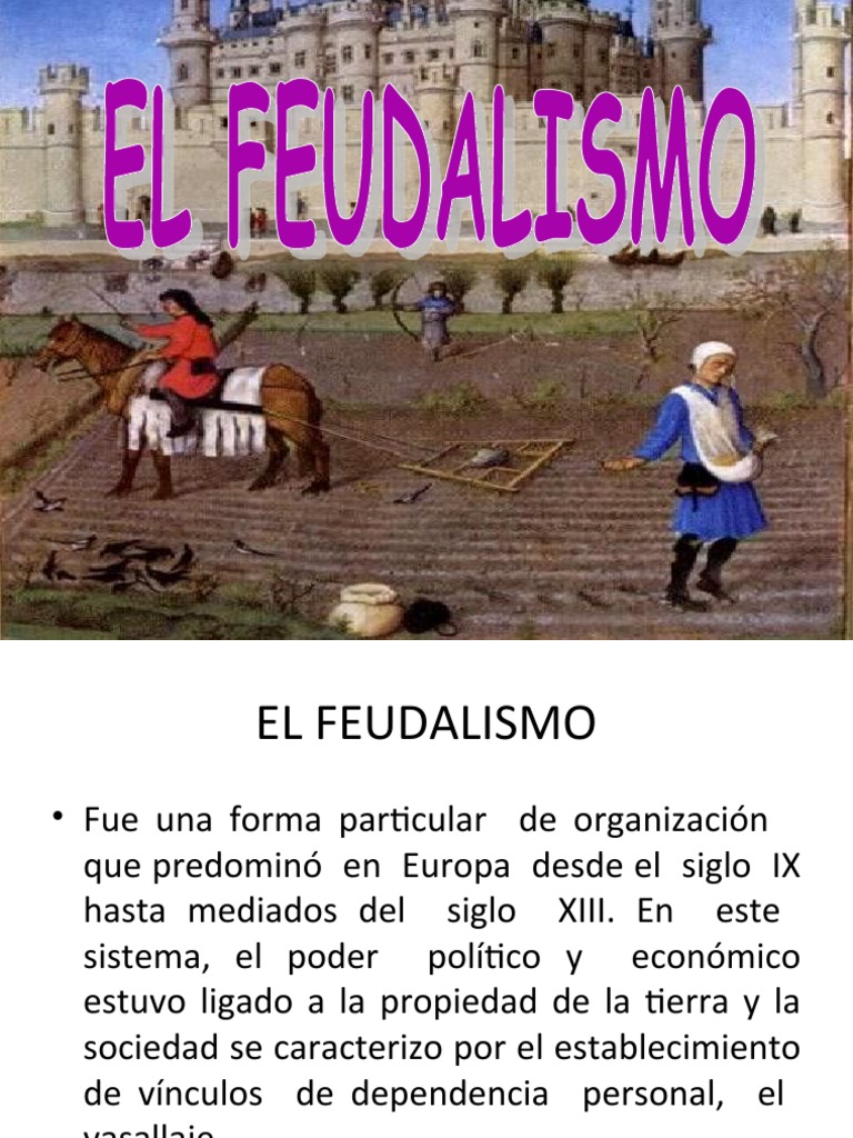 El Mundo Feudal (Tema 2) | PDF | Feudalismo | Edades medias