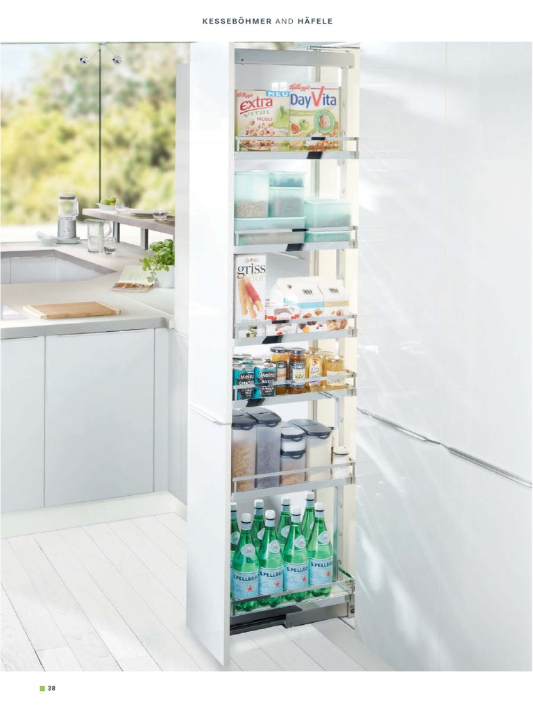 Kessebohmer Dispensa Pantry Hafele | PDF | Manufactured Goods