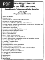 Outstanding School Fees Notification | PDF