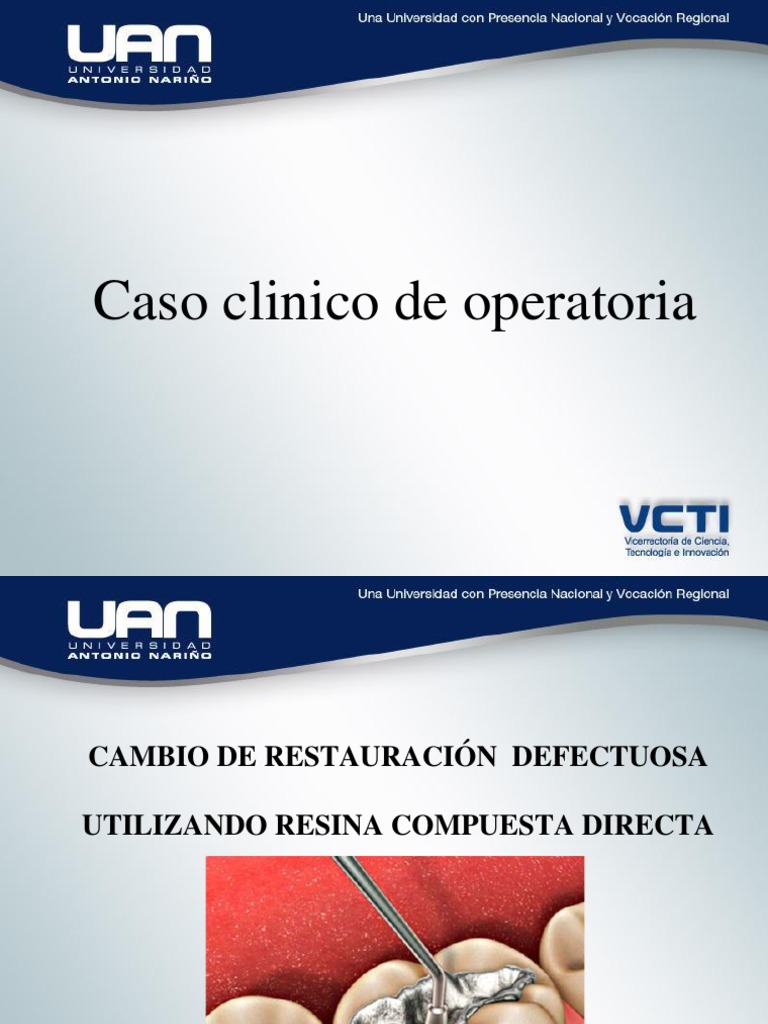 Caso Clinico Oriangela Avances, para Correciones | PDF | Esmalte de ... Caso Clinico Oriangela Avances, para Correciones | PDF | Esmalte de ...
