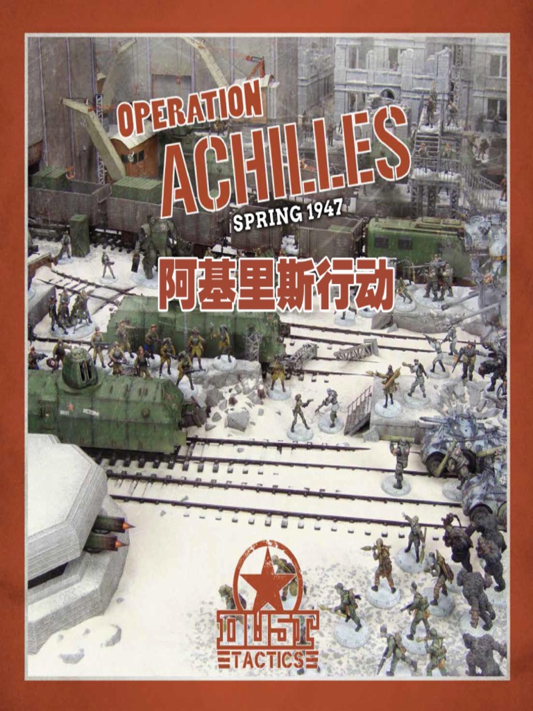 Dust Tactics Dust 1947 Boardgame Achilles | PDF