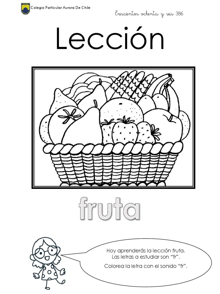 42.lección Fruta (FR) 3 | PDF | Cocina | Cocinando