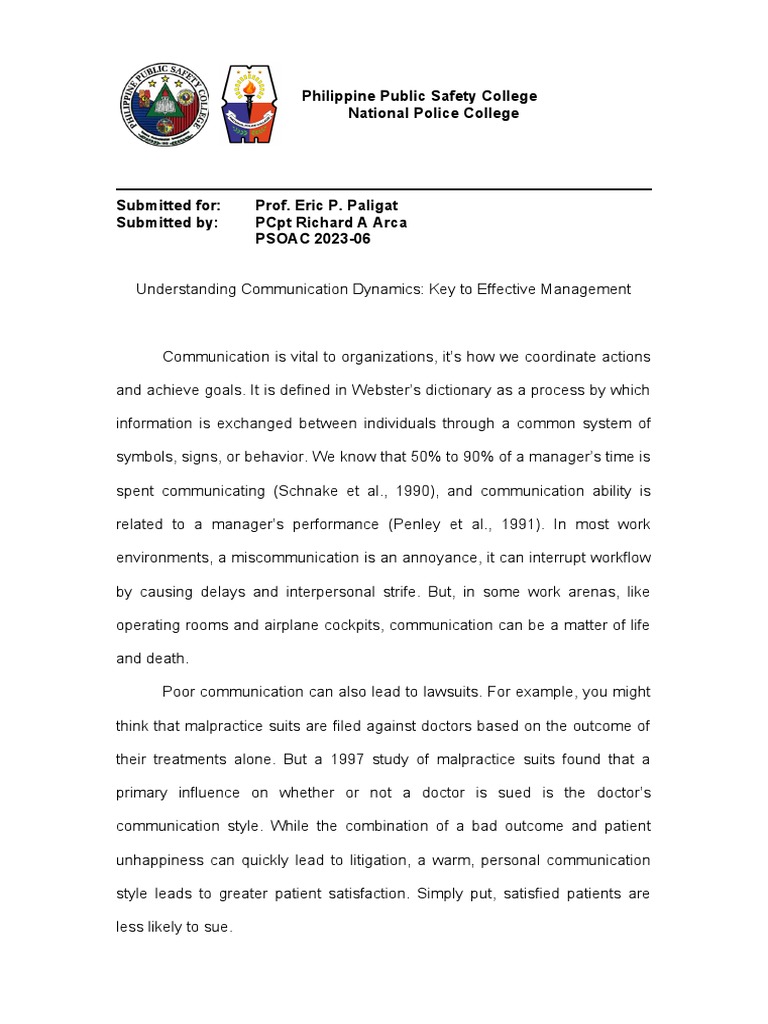 Activity PCPT Richard Arca 07032023 | PDF