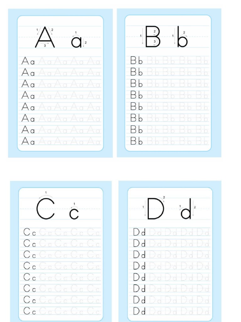Alfabeto Palito cobrir | PDF