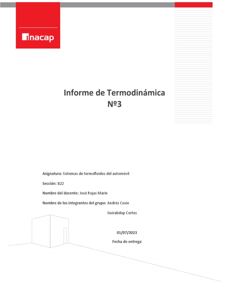 Termo 3 Casi | PDF | Gases | Motor de combustión interna