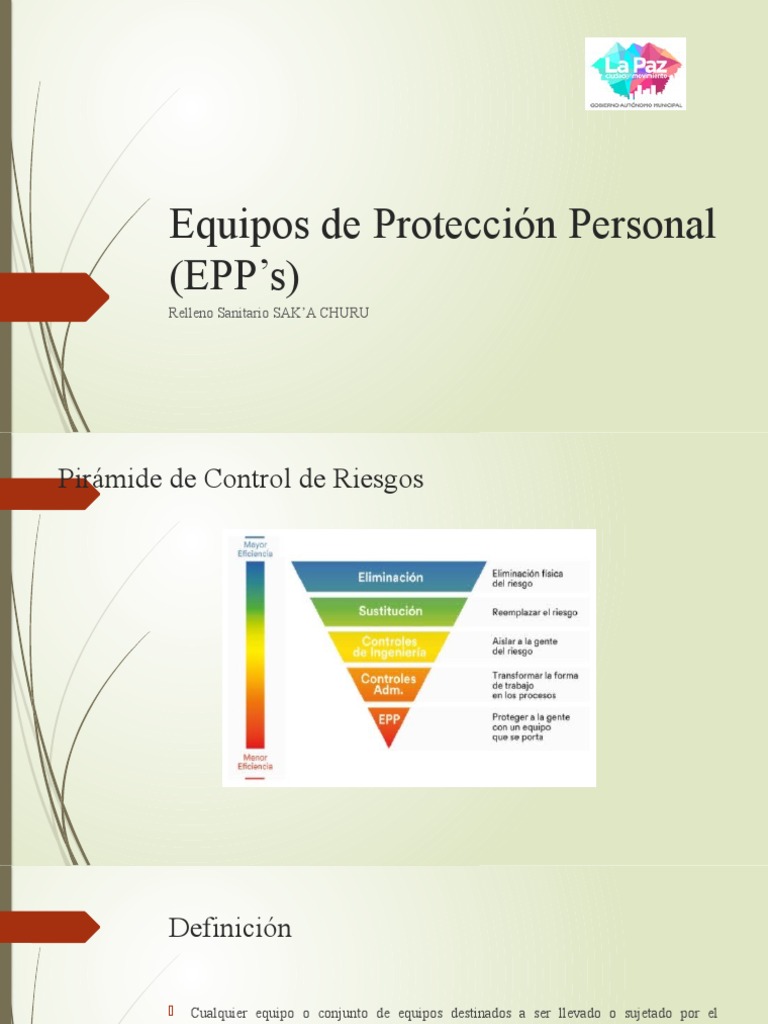 Equipos de Protección Personal (EPP's) | PDF