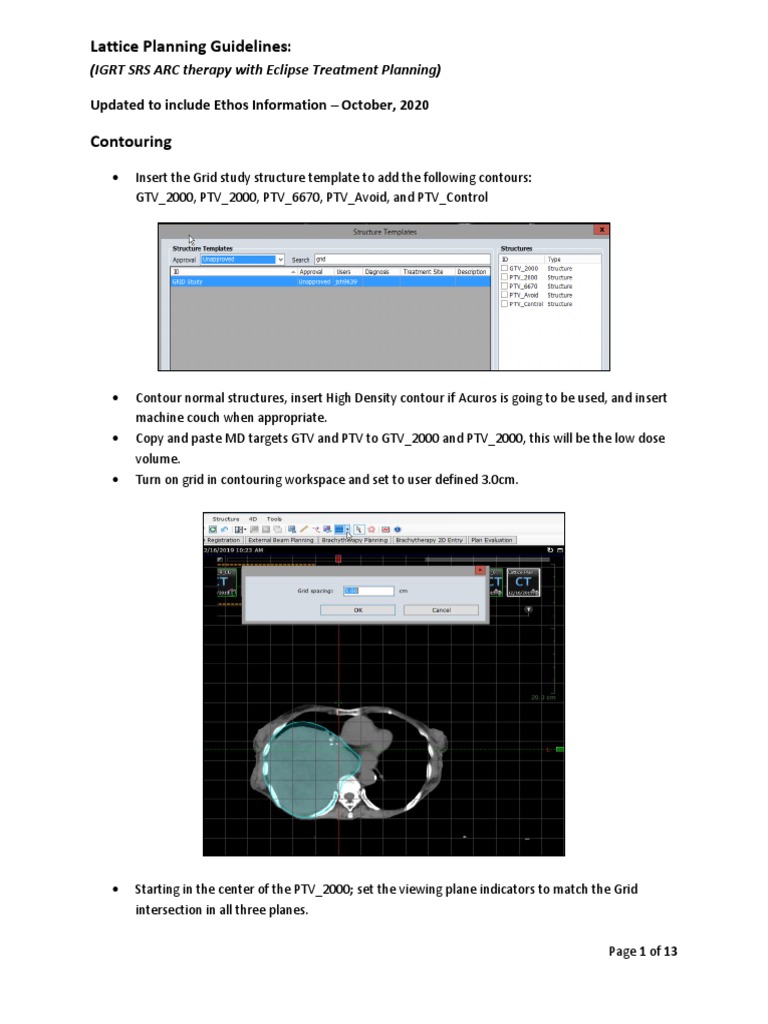 Lattice Planning Guidelines - Updated 11.2020 | Download Free PDF | Medical Treatments ...