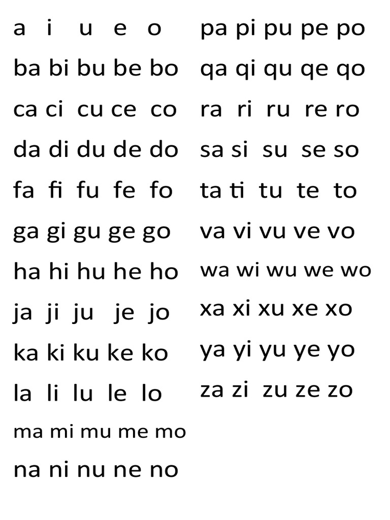 Belajar Membaca 2 | PDF