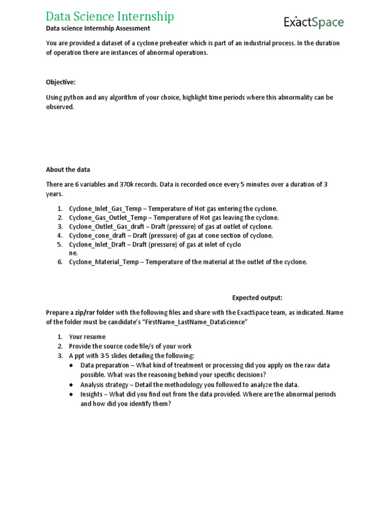 Data science - Assessment | PDF