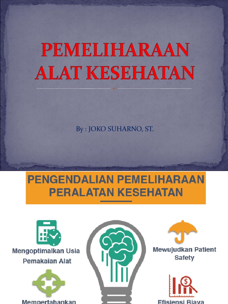 15 Pemeliharaan Alkes (Aic & Mmel) | PDF