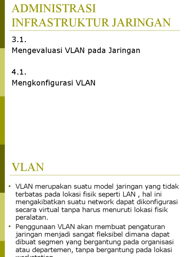 Evaluasi dan Konfigurasi VLAN Jaringan | PDF | Komputer