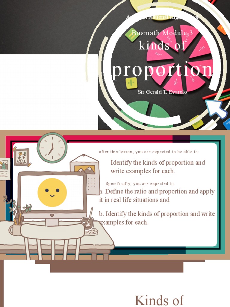 Business Math Module 3 Kinds of Proportion | PDF