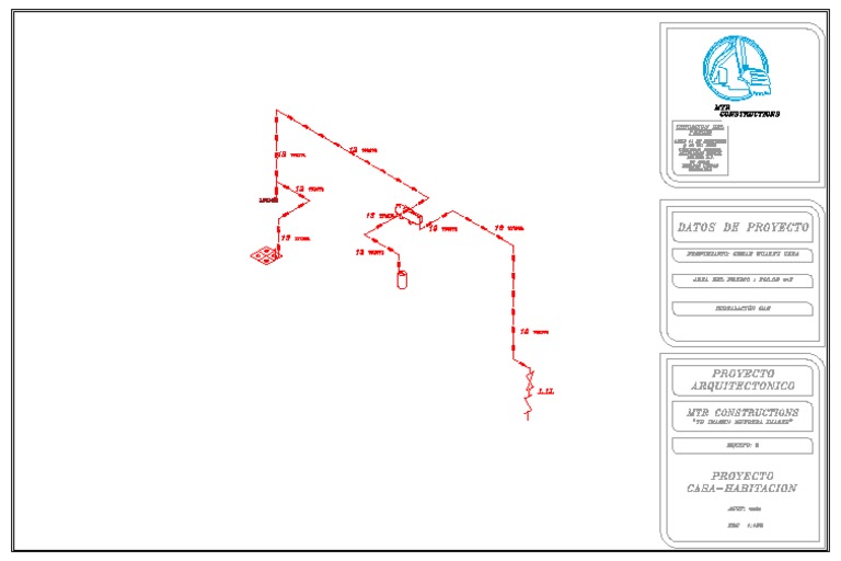 Isometrico de Gas | PDF