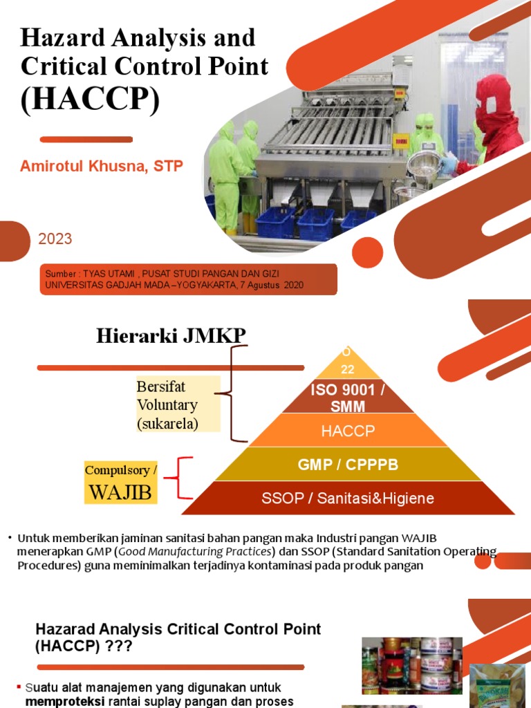 MG 8 Keamanan Pangan - HACCP | PDF