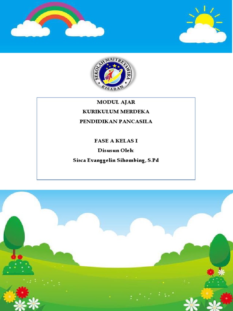 Modul Ajar Pend. Pancasila Kelas 1 | PDF