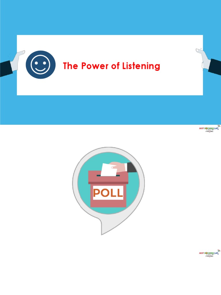 The Power of Listening - 1.1 | PDF