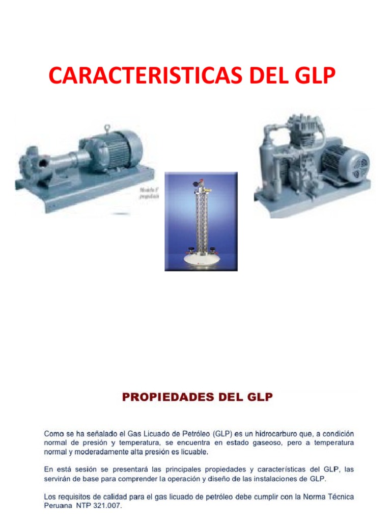 Caracteristicas Del GLP | PDF