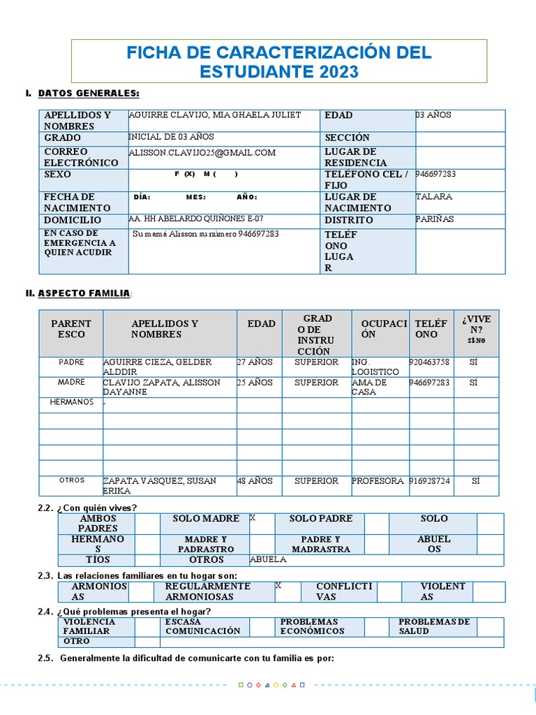 Ficha de Caracterizacion | PDF Ficha de Caracterizacion | PDF