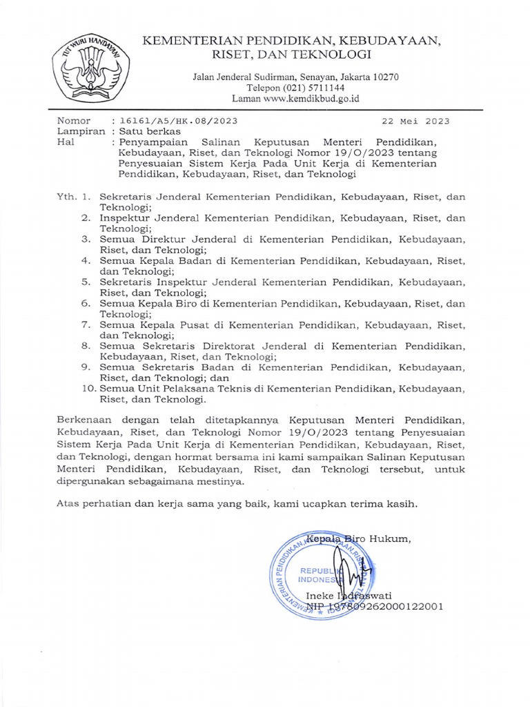 Kepsesjen Nomor 19 - o - 2023 Cap | PDF