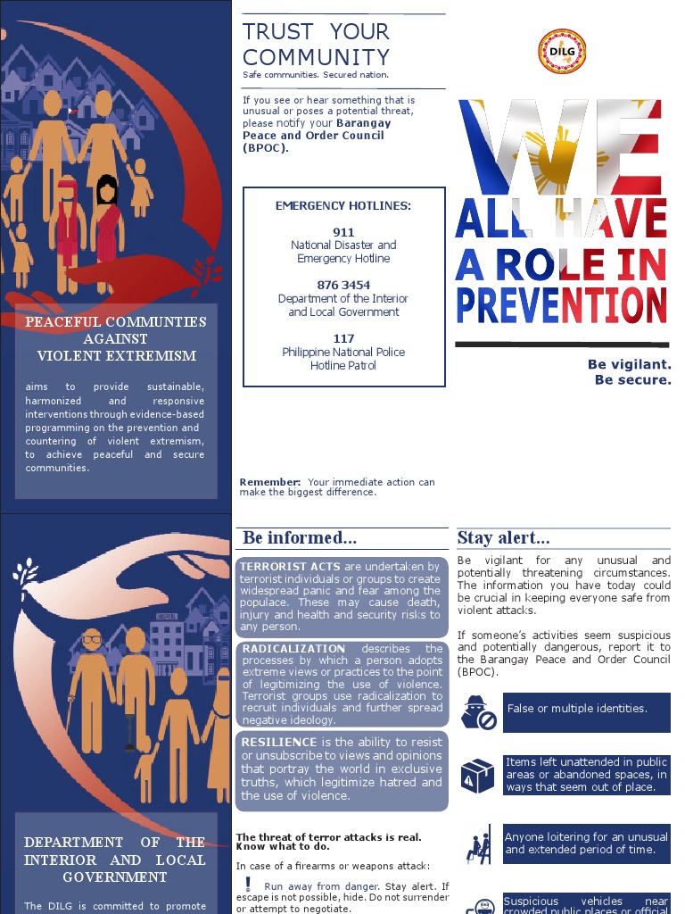 Dilg Pcve Brochure | Download Free PDF | Violence | Police