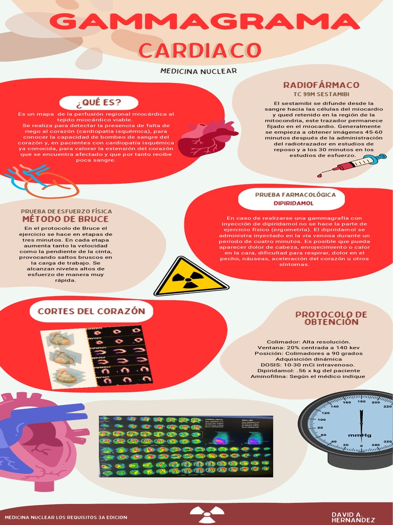 Gammagrama Cardiaco | PDF | Corazón | Especialidades Medicas