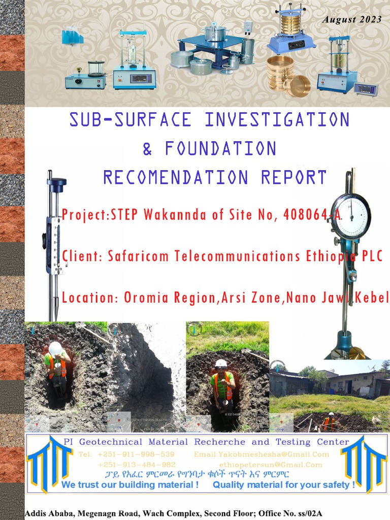 Main Body - Merged | PDF | Geotechnical Engineering | Foundation (Engineering)