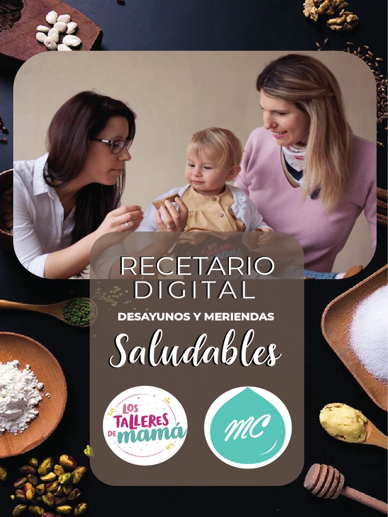 Recetario Digital Bebé BLW y Papillas | PDF | Chocolate | Galleta