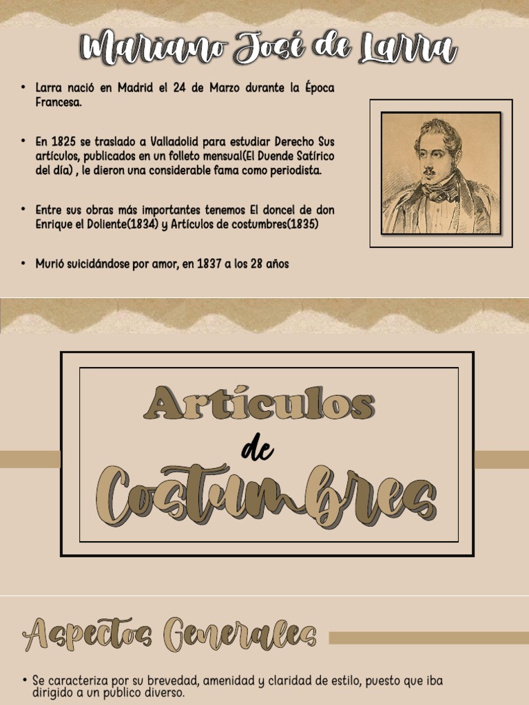 Mariano José de Larra | PDF