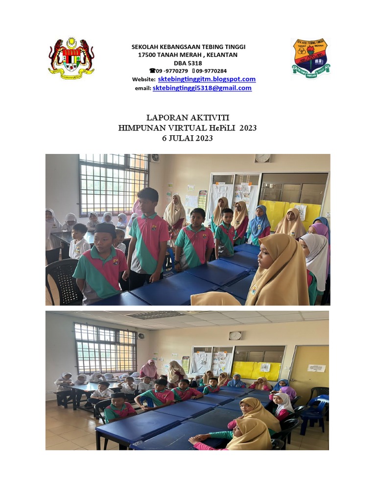 LAPORAN AKTIVITI HePiLI 2023 | PDF