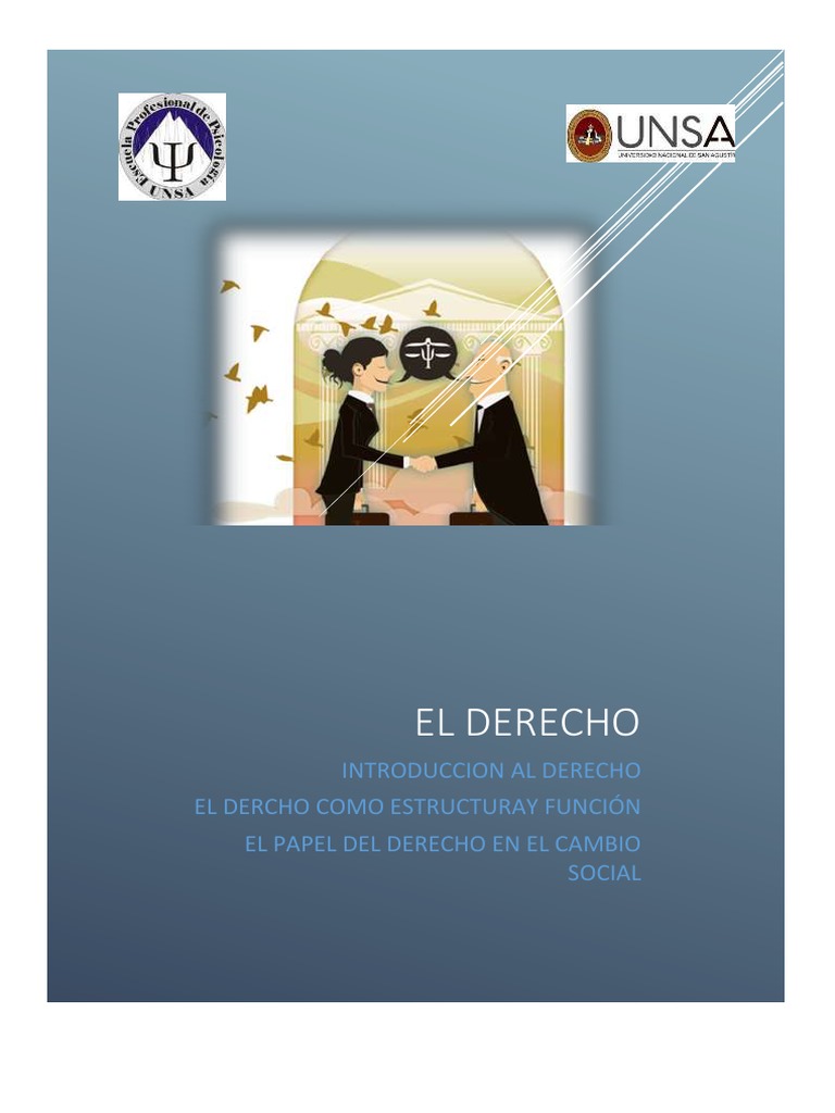 Introduccion Al Derecho Pdf Sicología Comportamiento