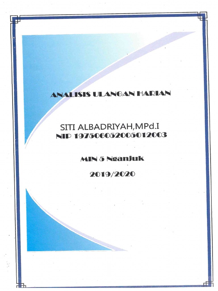 Analisis 6 19-20 | PDF