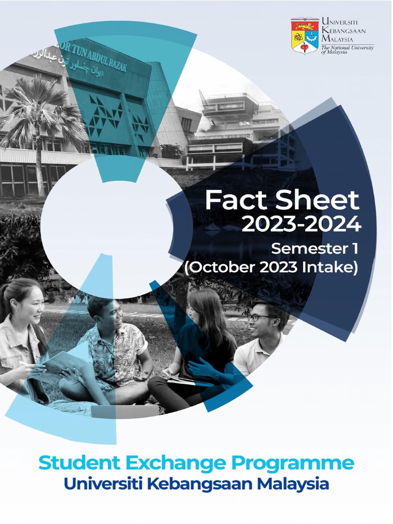 UKM Factsheet Inbound Oct 2023 Intake | PDF | Academic Term | Travel Visa
