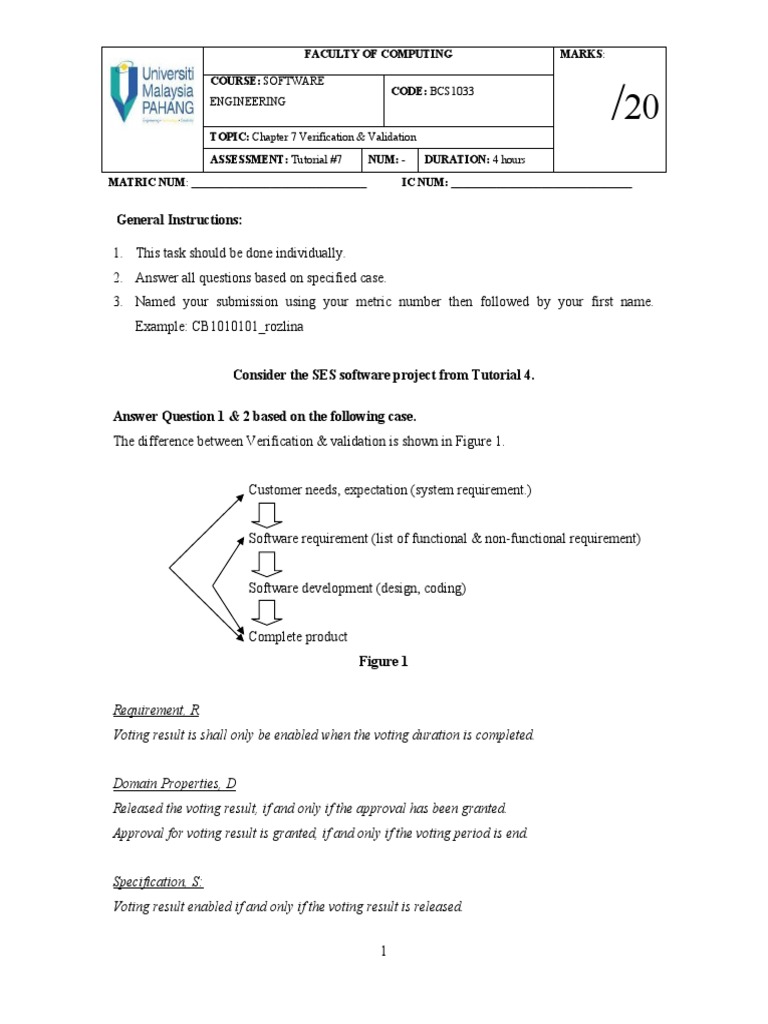 Tutorial 7 | PDF | Software Testing | Software Engineering